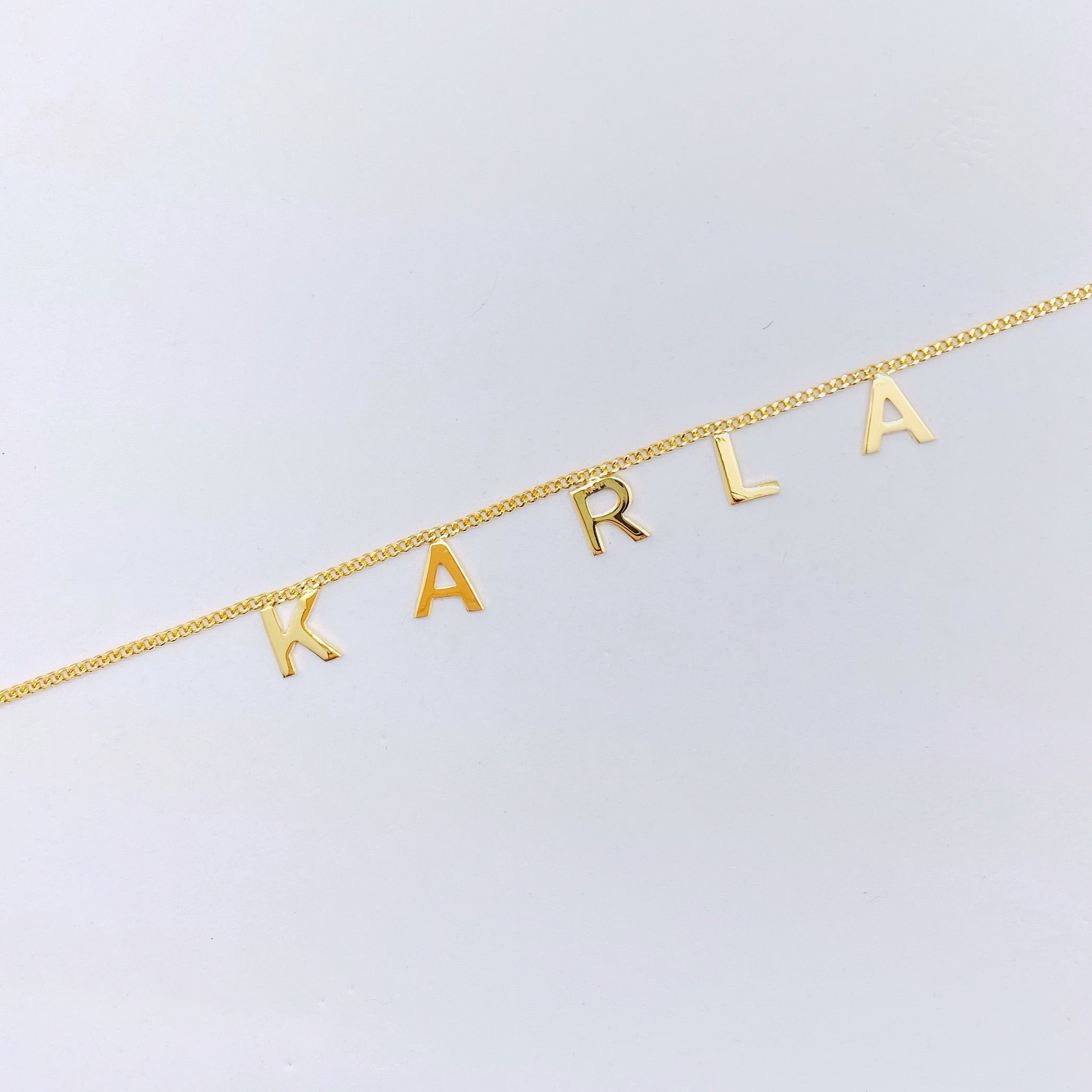 Collar letras – Annstone Jewelry